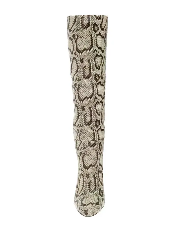 Paris Texas 100mm Lavinia Boots - Neutrals