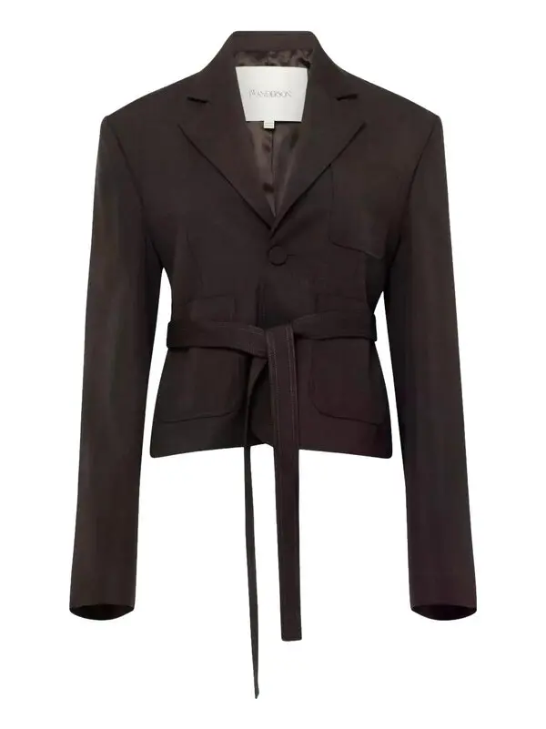 JW Anderson Belted Pocket Jacket - Brown