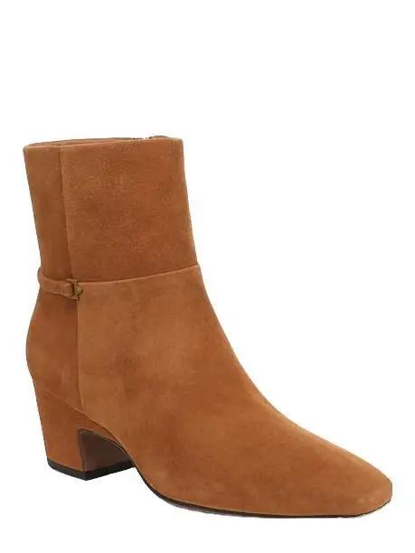 Franco Sarto Saydie Ankle Booties - Saddle Brown