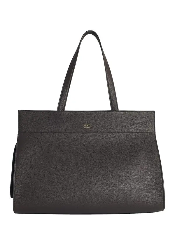 Khaite Leather Crosby Lear Bag - Brown