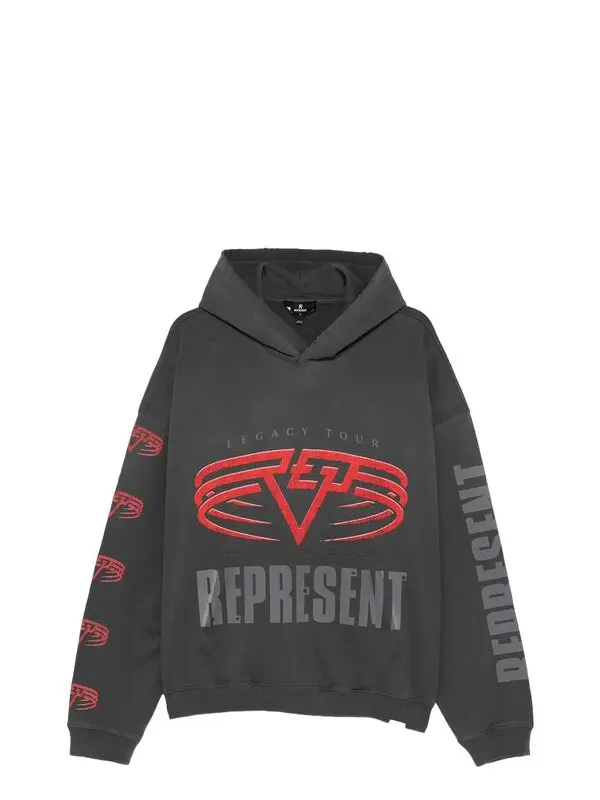 REPRESENT Graphic Print Sweatshirt - Grey
