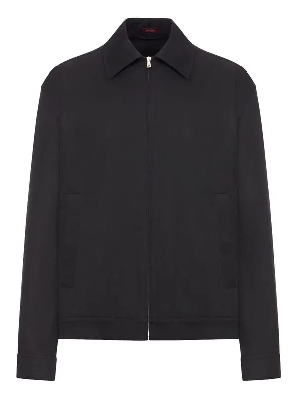 Gucci Cotton Zipped Jacket - Black
