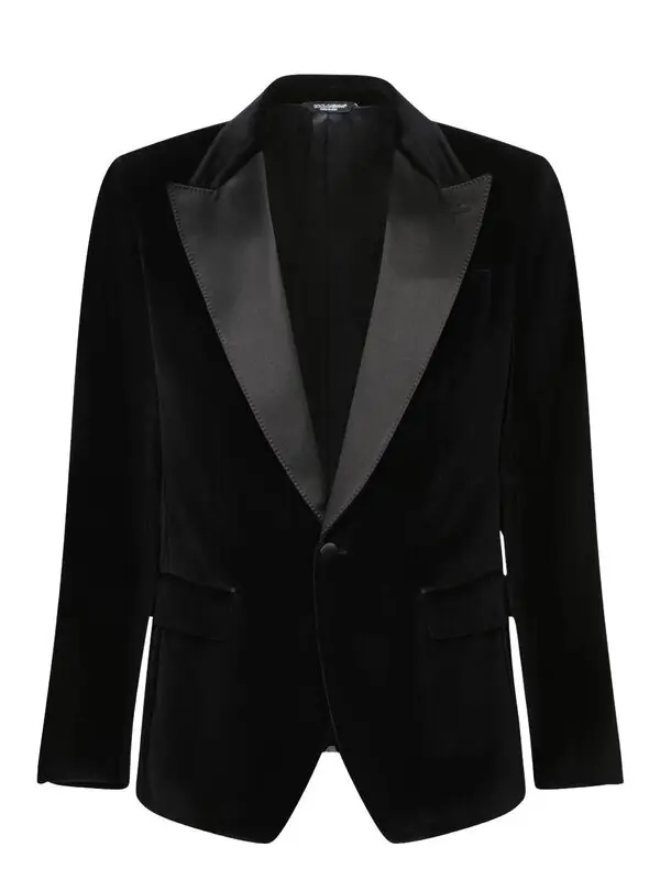 Dolce & Gabbana Tuxedo Jacket - Black