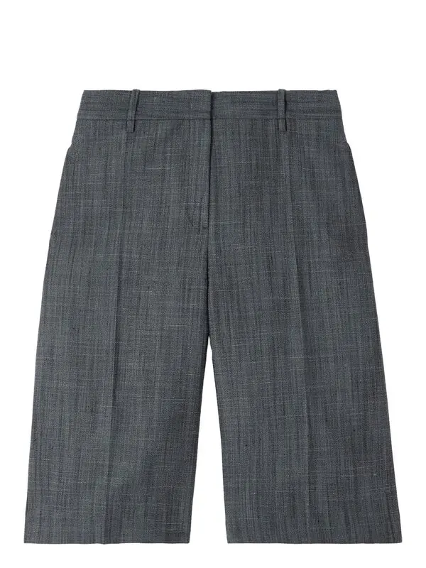 JIL SANDER Woven Shorts - Gray
