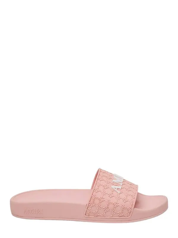 Amiri Ma Quad Pool Slide Sandals - Evening Sand