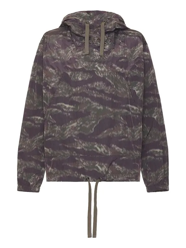 BEAMS Mil Smock Hooded Jacket - Tiger Stripe