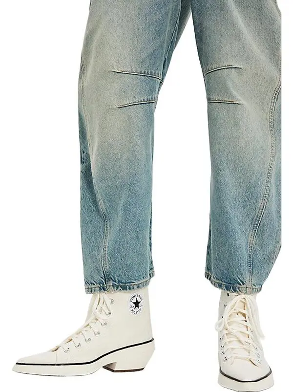 CONVERSE Chuck 70 De Luxe Pointed Boots - Egret/black/white