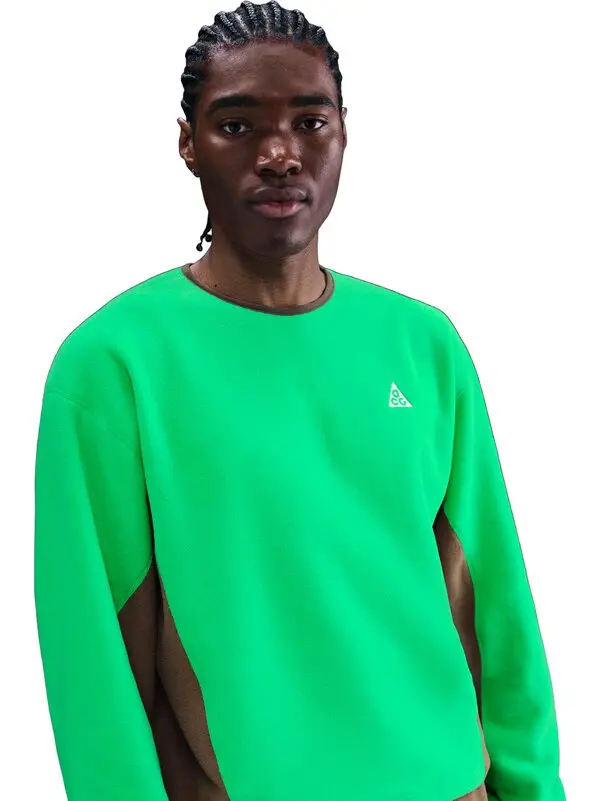 Nike Wolf Tree" Crew - Green