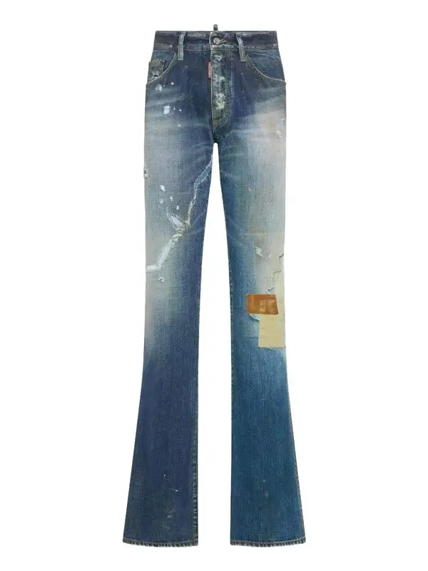 Dsquared2 Ripped Jeans - Blue