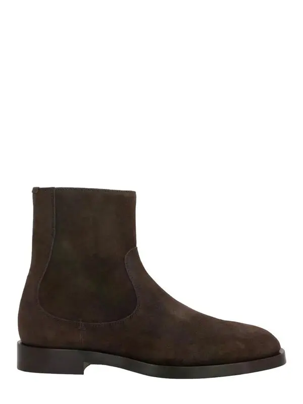 Brunello Cucinelli Suede Ankle Boots - Brown