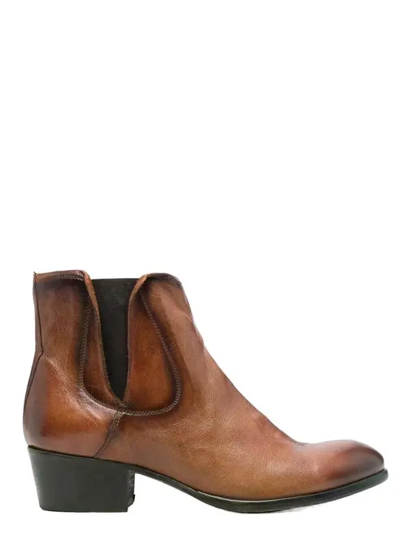 STURLINI FIRENZE 40mm Leather Chelsea Boots - Brown