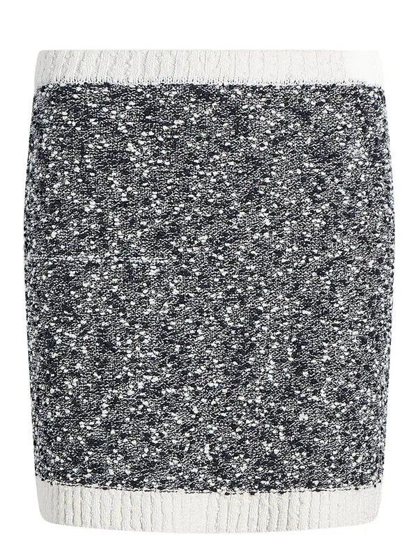 Cinq À Sept Adalee Knit Mini Skirt - Navyivory