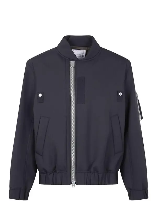 Sacai Suiting Blouson - Black