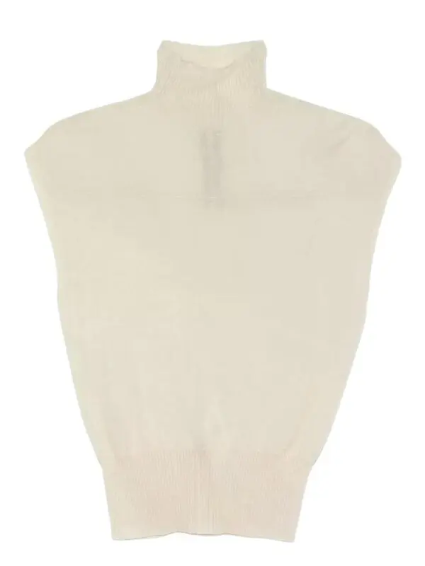 Rick Owens High-neck Sleeveless Top - Neutrals