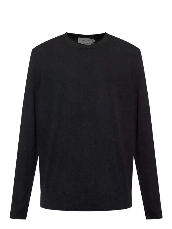 Alexander McQueen Chain-detail Sweater - Black