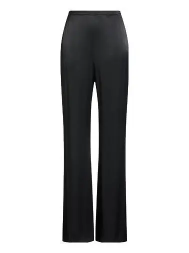 Alpha Studio Wide-leg Viscose Pants - Black