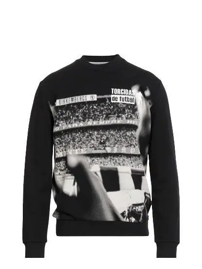BIKKEMBERGS Cotton Blend Sweatshirt - Black