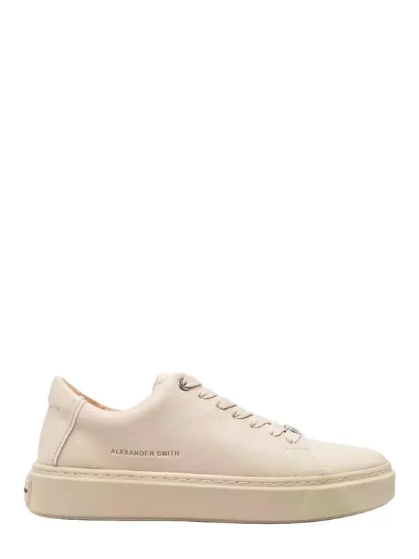 ALEXANDER SMITH Leather Low-top Sneakers - Neutrals