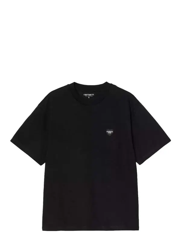 Carhartt Work In Progress Heart Logo T-shirt - Black