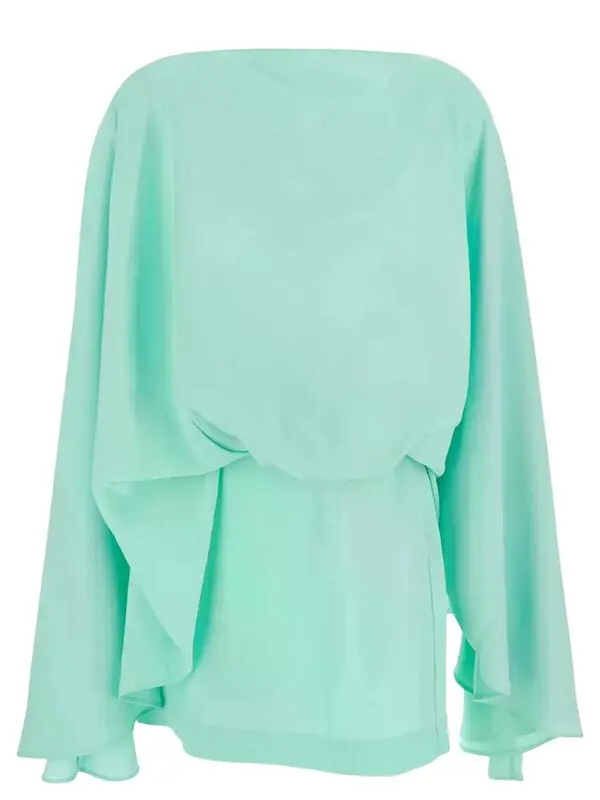 TALLER MARMO Eolia Mini Dress - Acqua