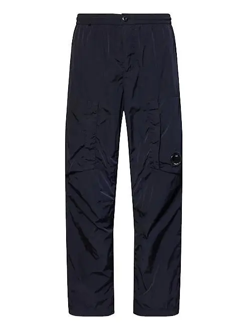 C.P. COMPANY Chrome Relaxed-fit Cargo Trousers - Total Eclipse