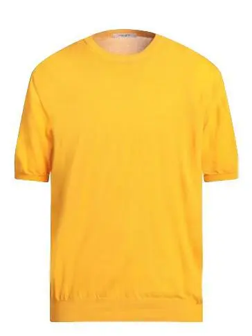 KANGRA Cotton Crewneck Sweater - Mandarin