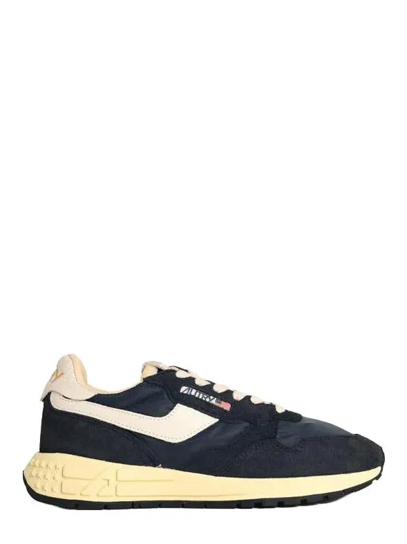 AUTRY Reelwind Low Nylon And Suede Sneakers - Blue