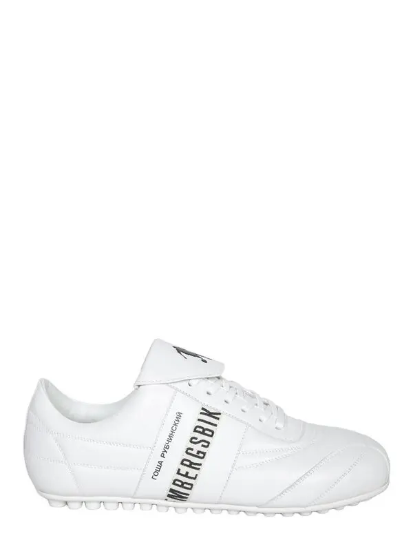 BIKKEMBERGS Low-top Leather Sneakers - White