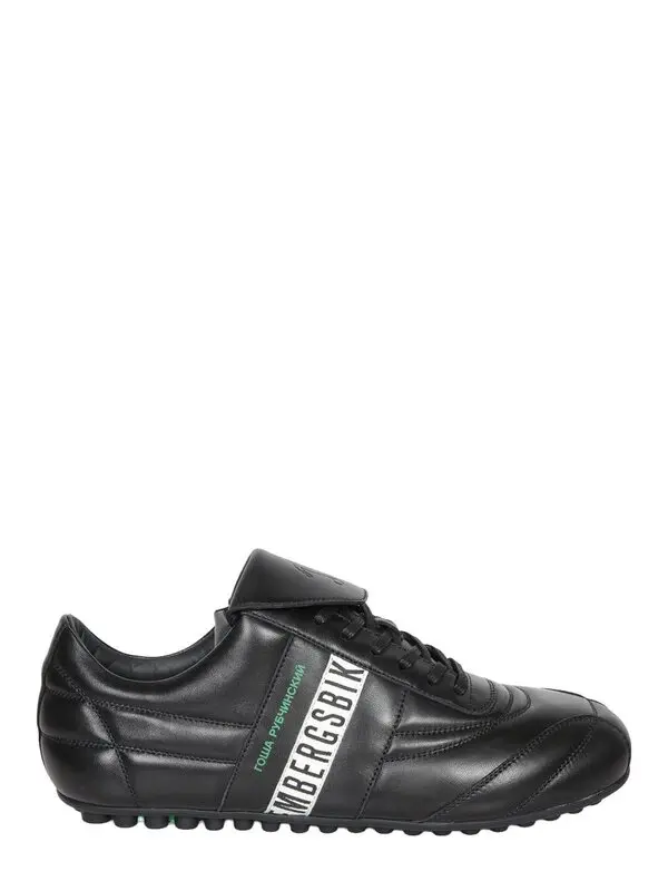 BIKKEMBERGS Leather Sneakers - Black