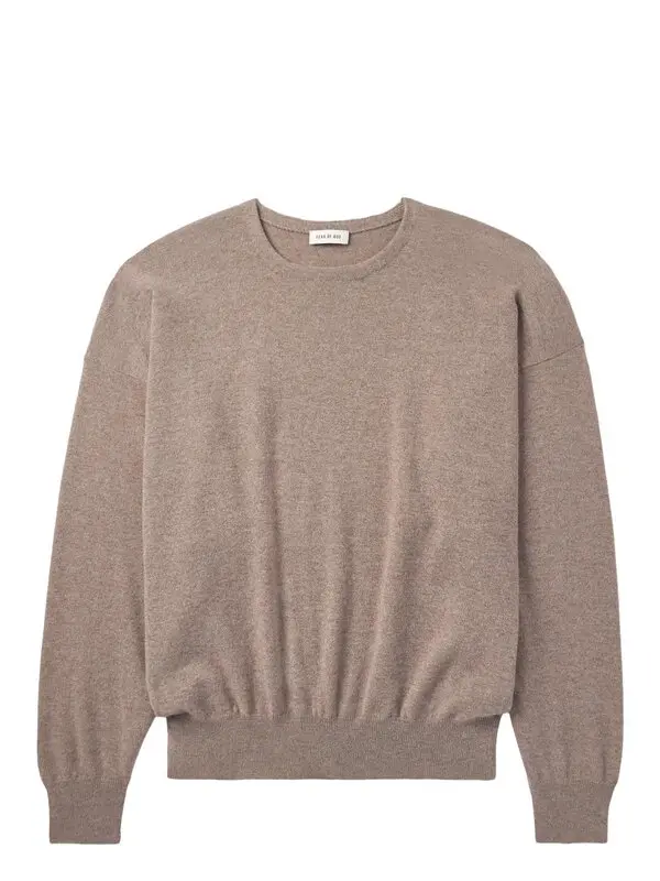 Fear Of God Relaxed Cashmere Sweater - Brown