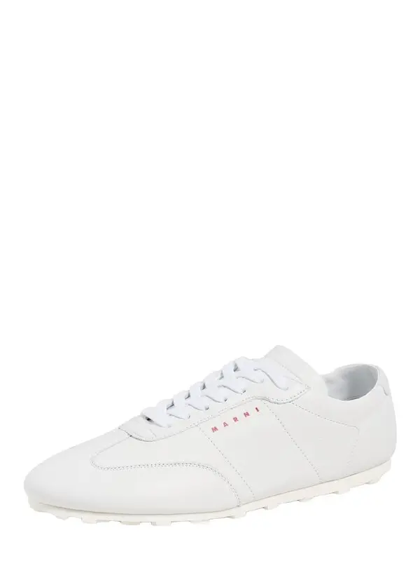 Marni Softy Soccer Sneakers - Lily White