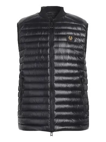 Belstaff Quilted Sleeveless Vest - Black