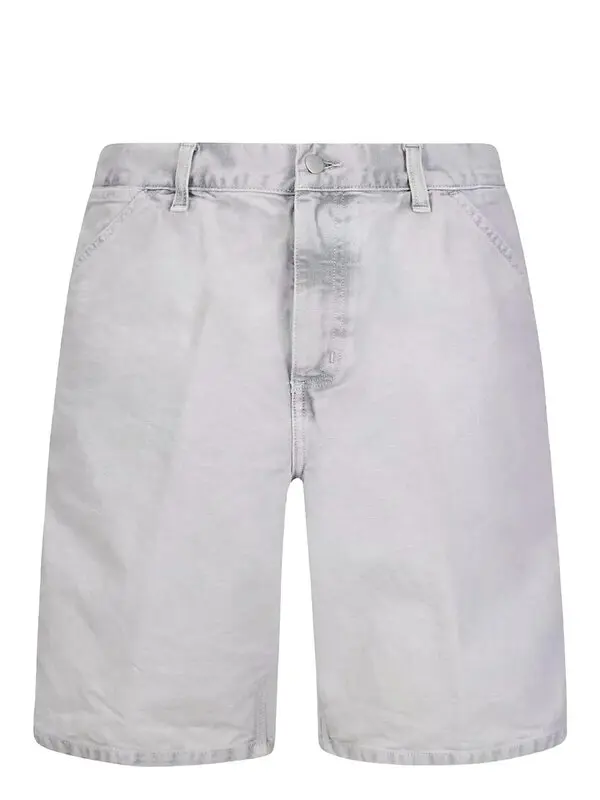 Carhartt Work In Progress Single Knee Cargo-pocket Shorts - Grey