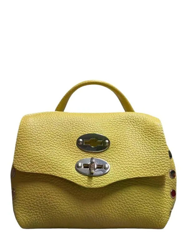 ZANELLATO Postina Leather Clutch - Yellow
