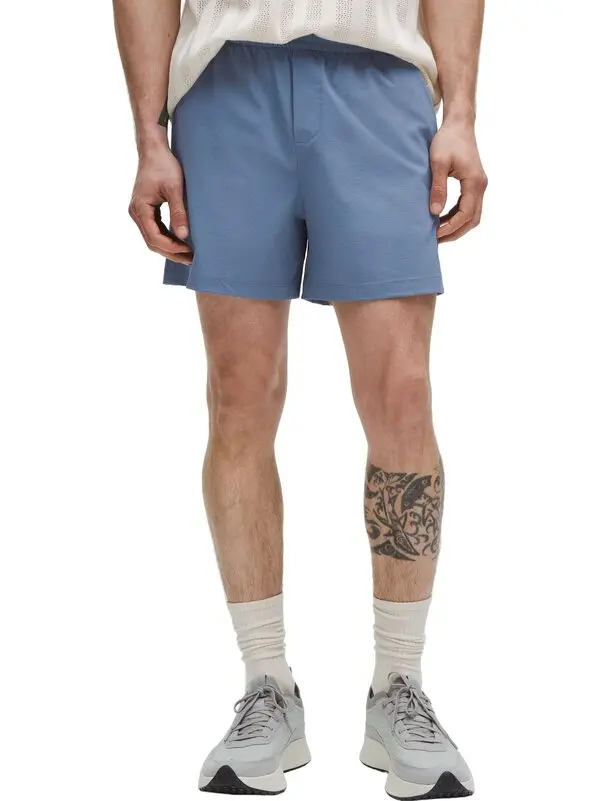 Lululemon Stretch Ripstop 5" Shorts - Washed Denim
