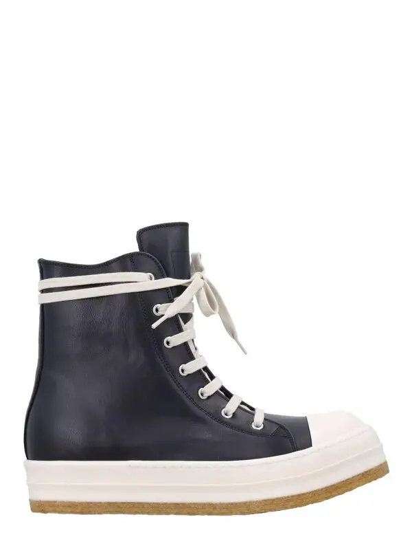 Rick Owens Creep Sneakers - Black Milk Milk