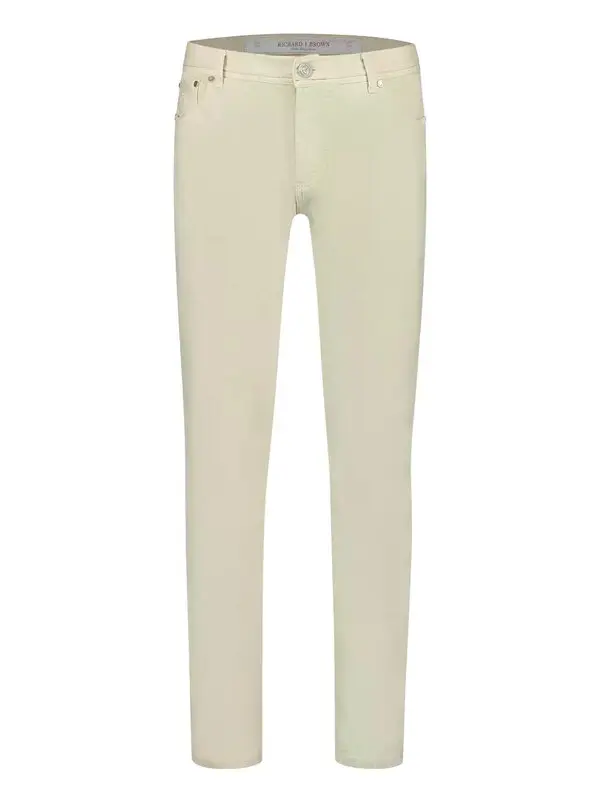 RICHARD J. BROWN Five-pocket Trousers - Neutrals