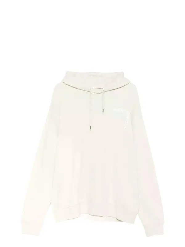 Marc O'polo Logo-embroidered Hoodie - Neutrals