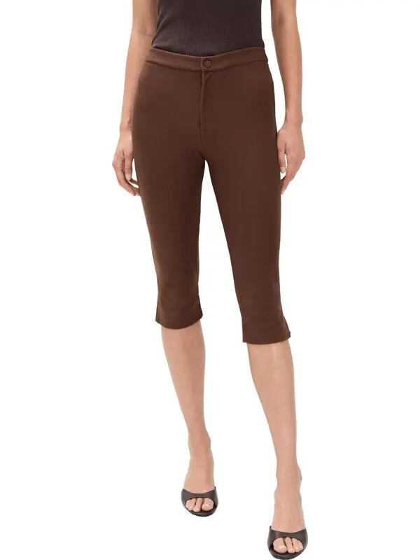 Peixoto Saylor Capri Pants - Cedar Latte