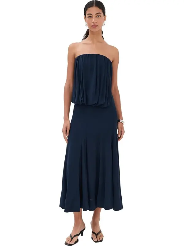 Proenza Schouler Yael Matte Jersey Dress - Midnight