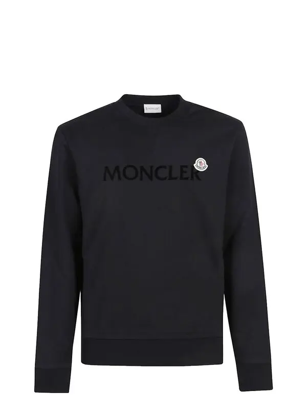 Moncler Logo Sweatshirt - Black