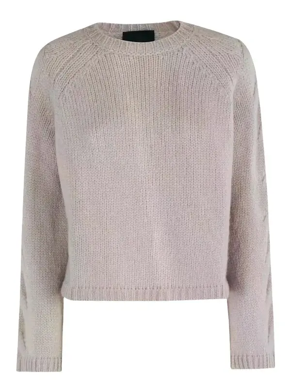 ROBERTO COLLINA Raglan-sleeves Sweater - Neutrals