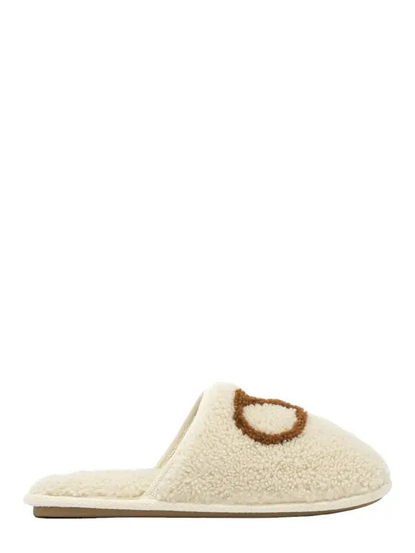 Valentino Garavani Slides With Vlogo - Beige