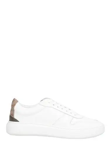 Herno Leather Low-top Sneakers - White
