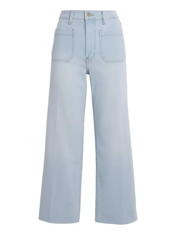 FRAME The Anchor Wide-leg Jeans - Blue