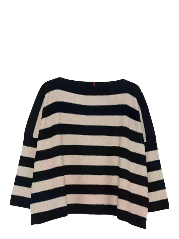 DANIELA GREGIS Striped Wool Sweater - Blue