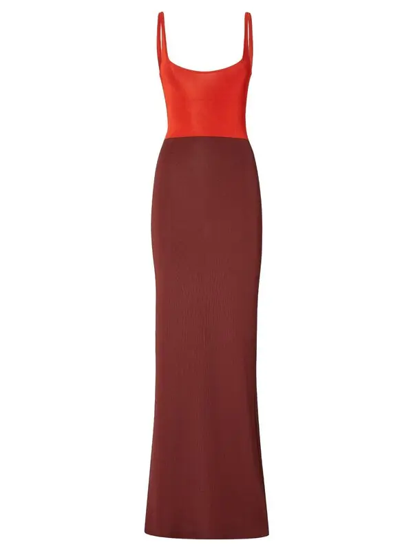 Fendi Long Dress - Red