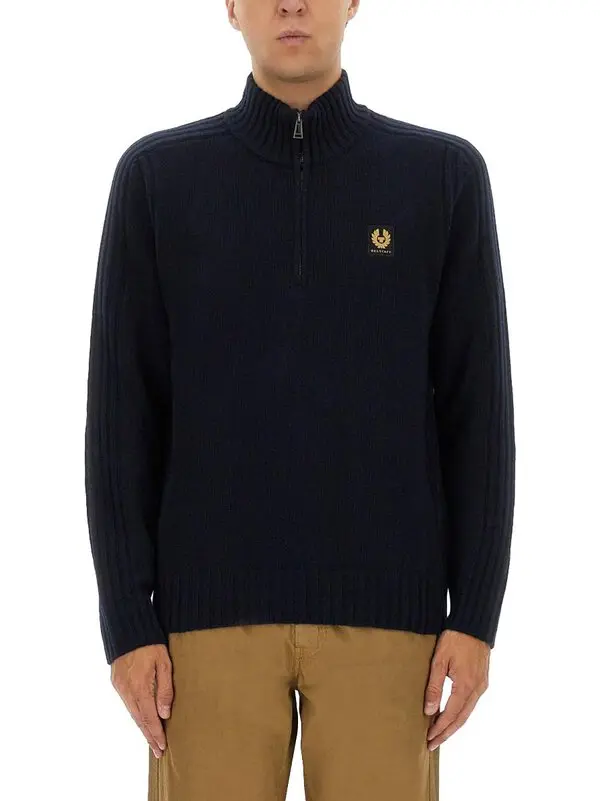 Belstaff Pullover Sweater - Blue