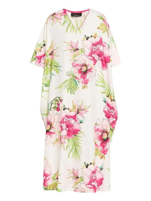 Natori Sonomi Floral-print Caftan - Whm