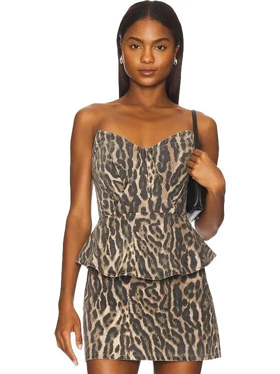 AFRM Merida Top - Camo Leopard